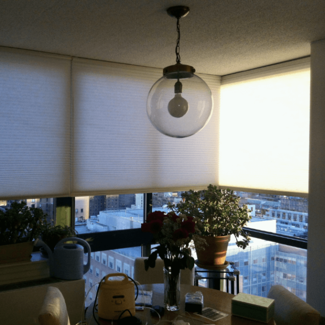 Custom Honeycomb Shades NYC | Cellular Shades